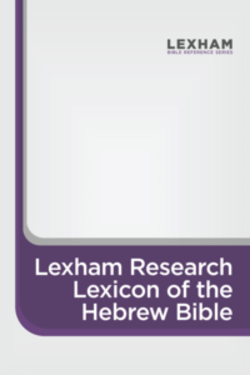 Lexham Research Lexicon of the Hebrew Bible | Logos Bible Software