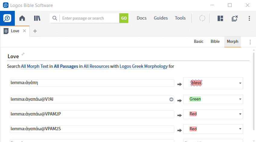 Create a Visual Filter – Logos Help Center