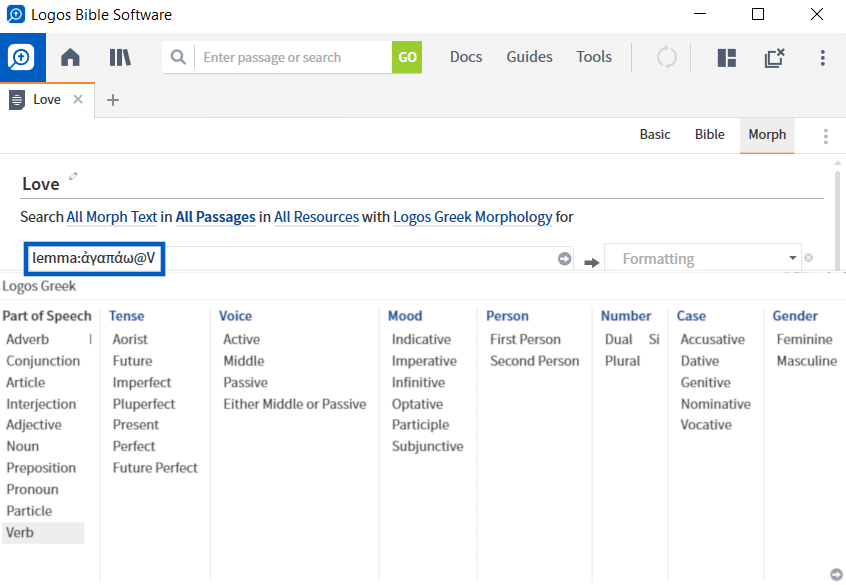 Create a Visual Filter – Logos Help Center