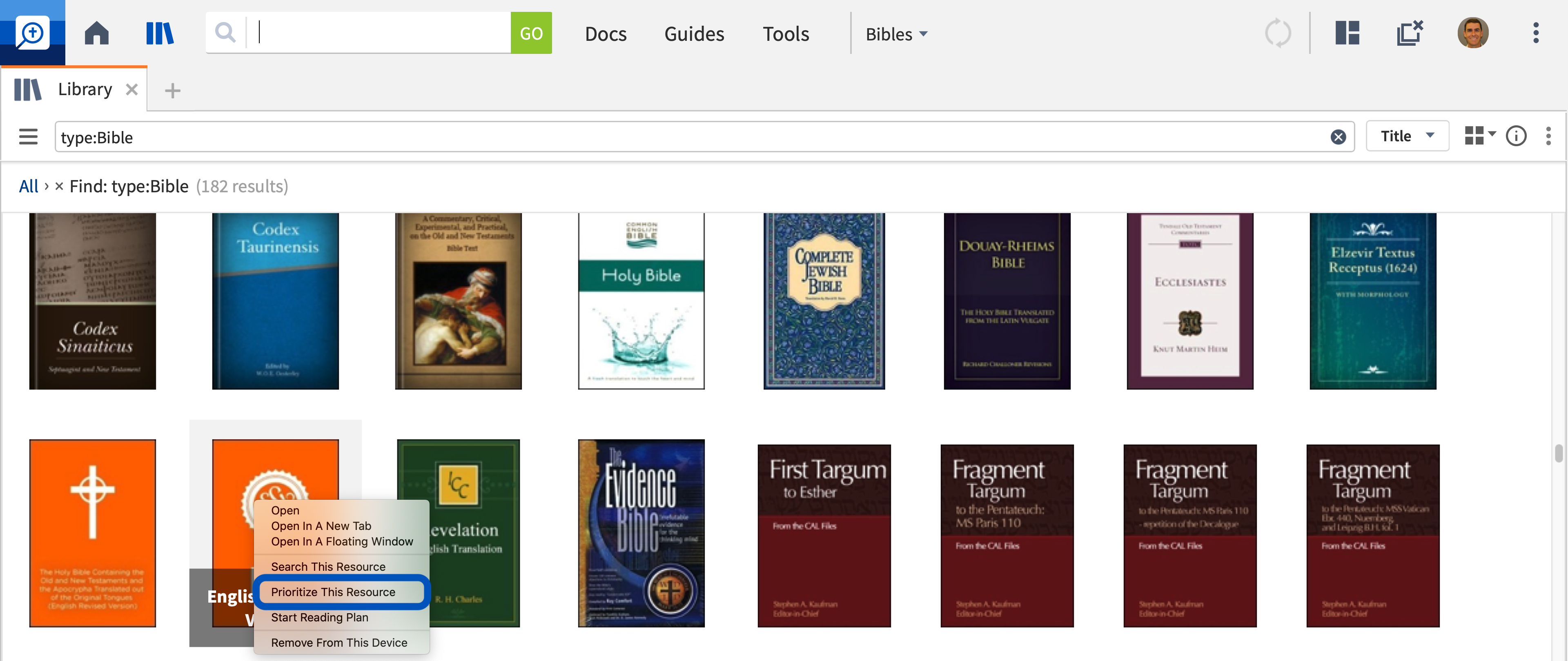 2. How to Read Your Bible in Logos – Logos Help Center