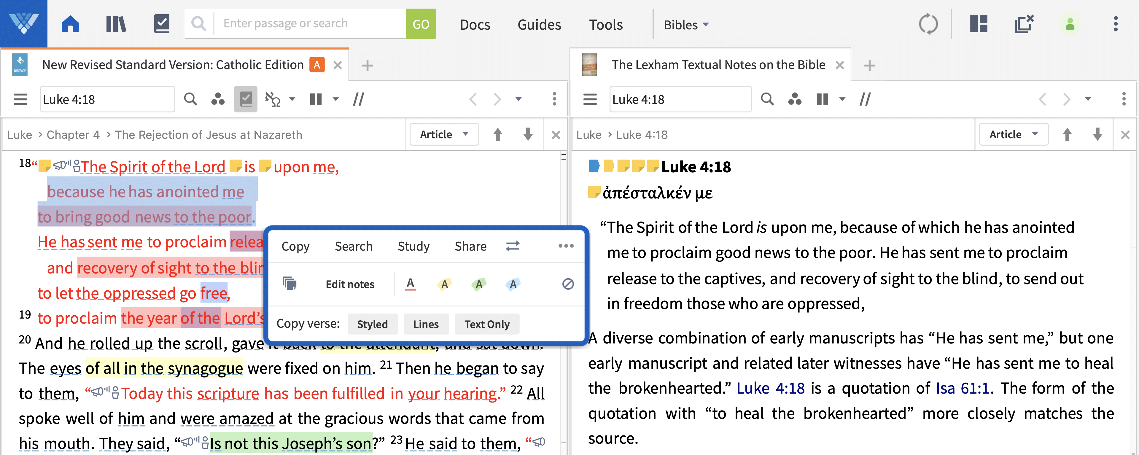 1. Get Oriented in Verbum – Verbum Support