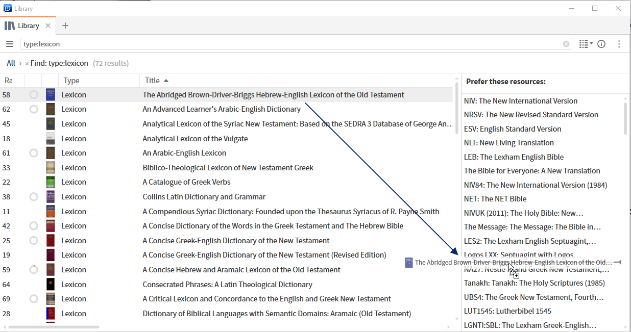 How do I use lexicons in Logos? – Logos Help Center