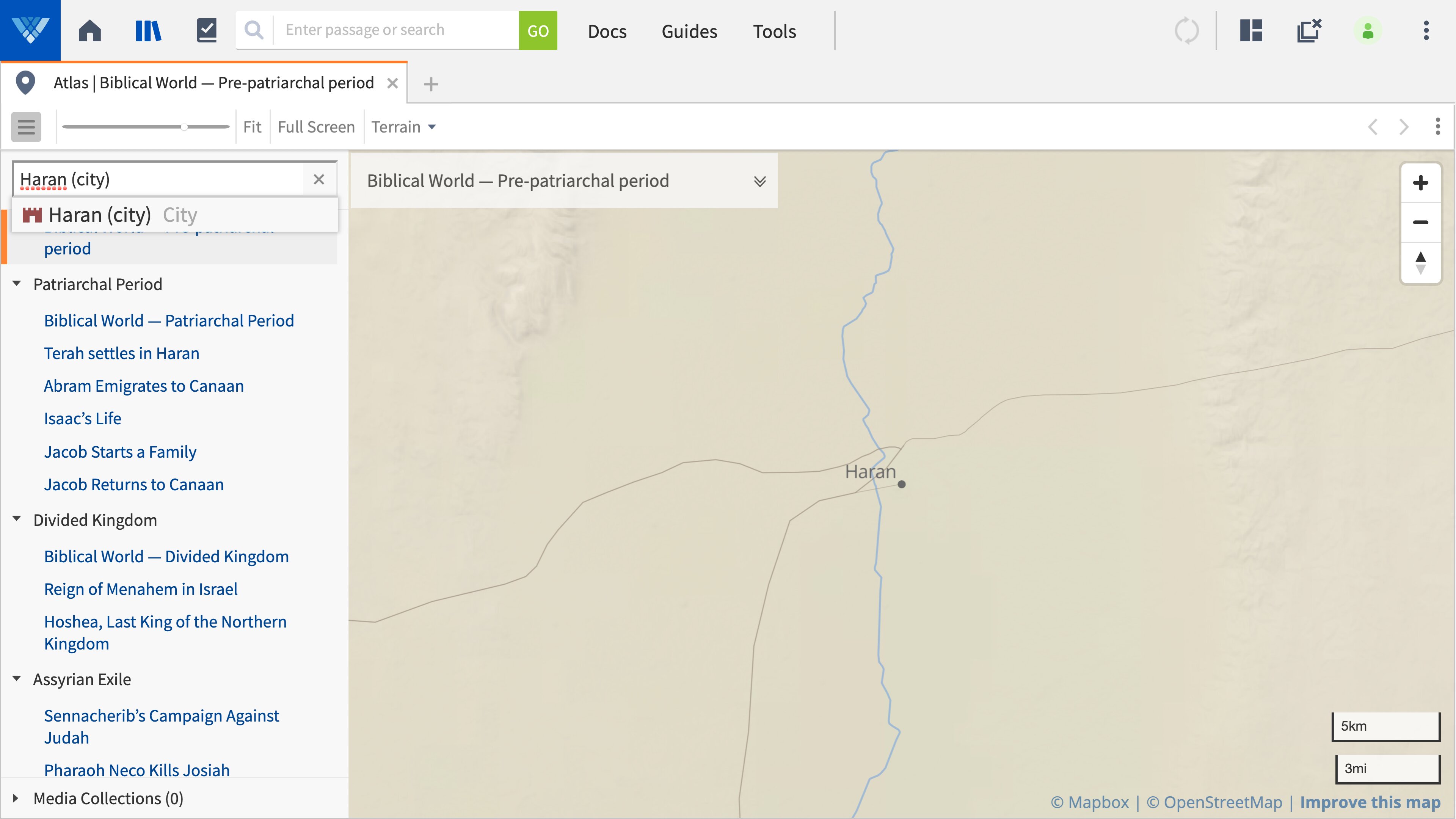 Using Maps – Verbum Support