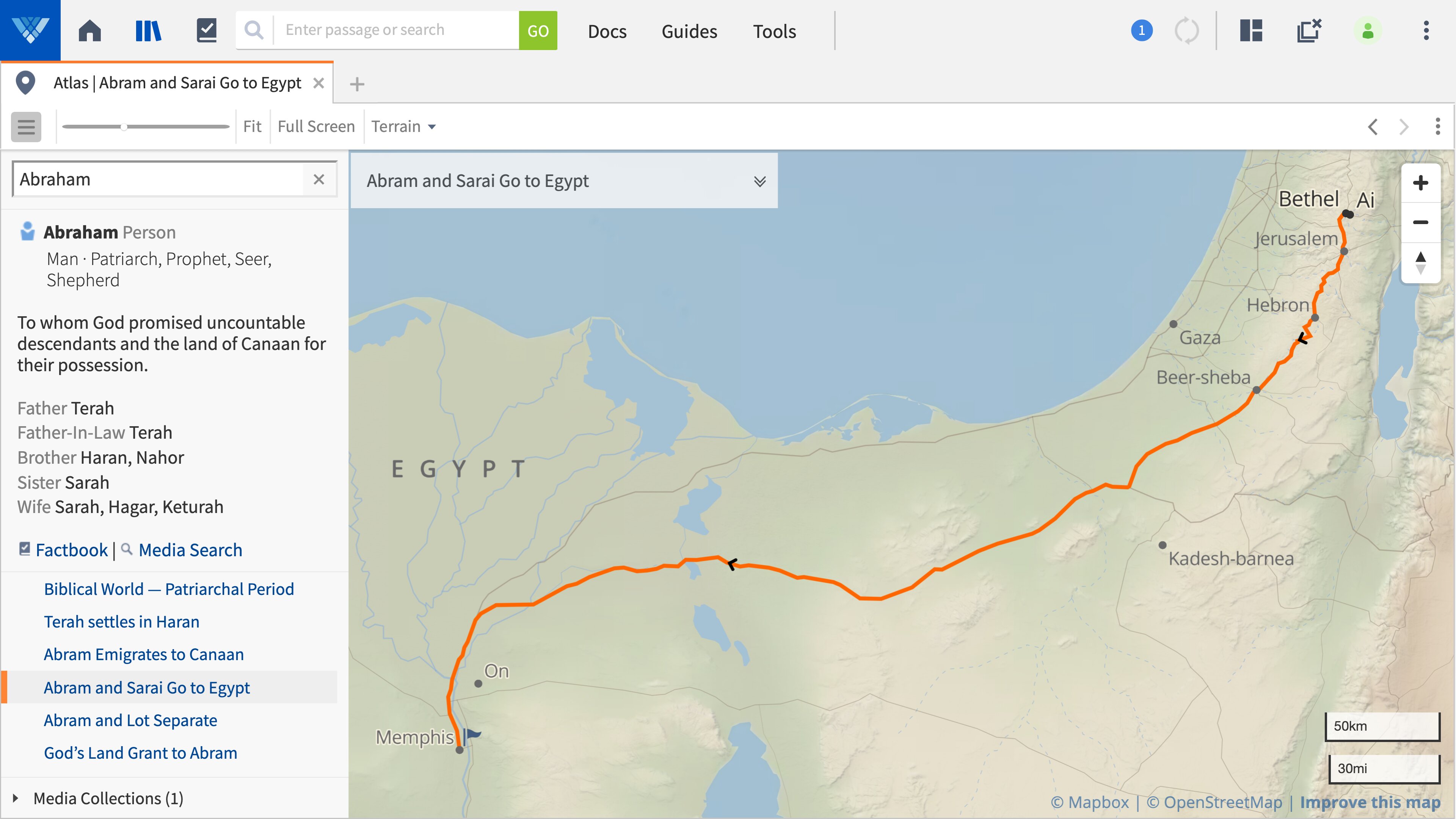 Using Maps – Verbum Support