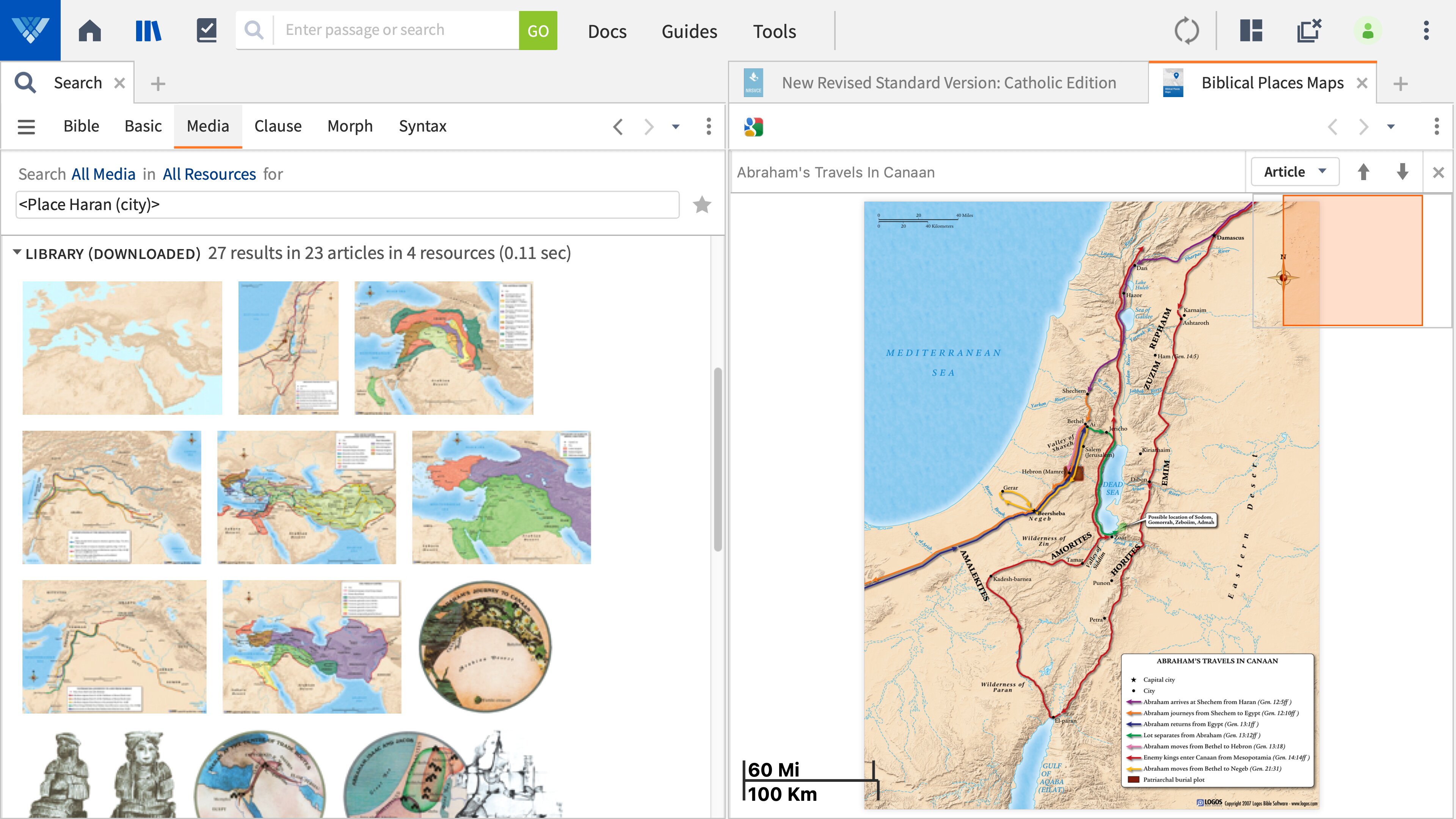 Using Maps – Verbum Support
