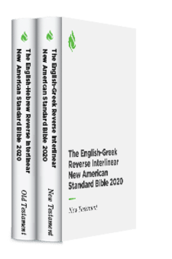 The New American Standard Bible, 2020 Update (NASB) Reverse Interlinear ...