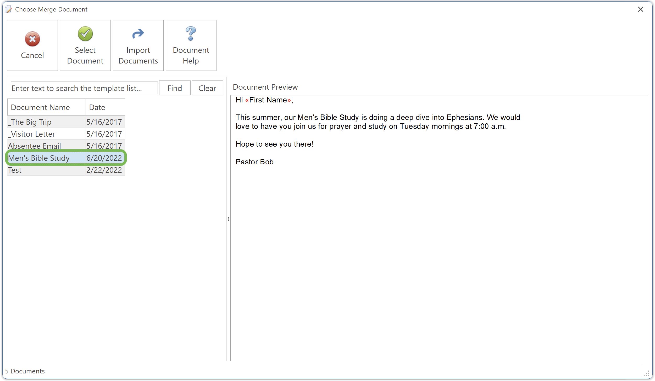 SK8 - Merging an Email Writer Template