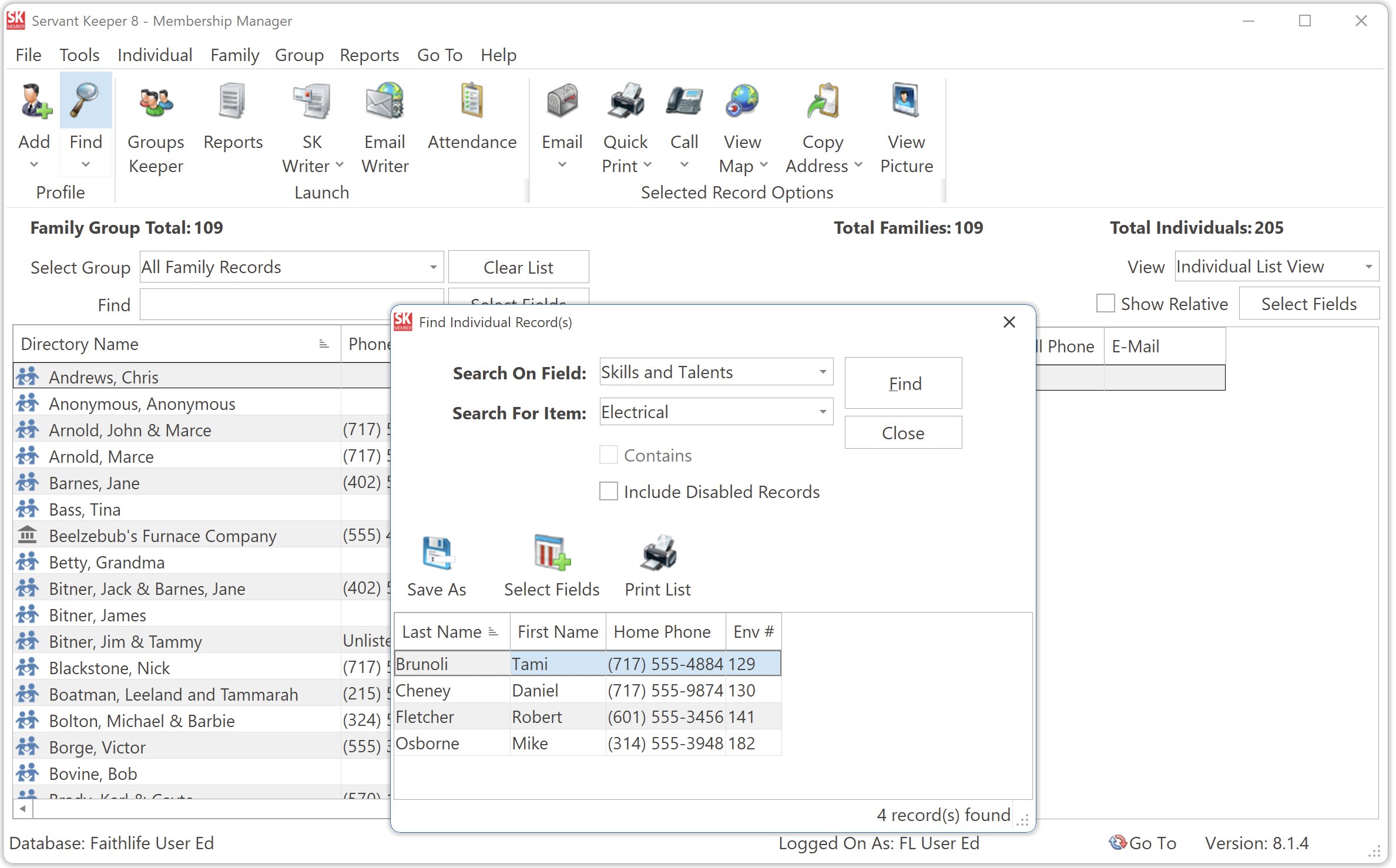 SK8 - Using the Find Tool to Search for Attributes