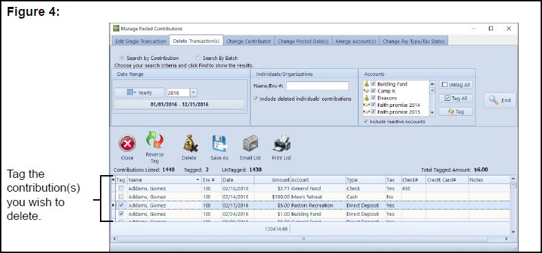 SK8 - Deleting Posted Transactions