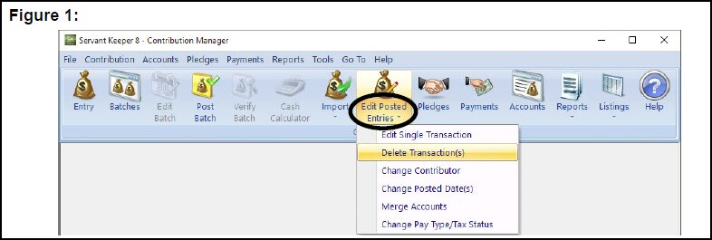 SK8 - Deleting Posted Transactions