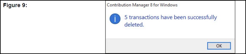 SK8 - Deleting Posted Transactions