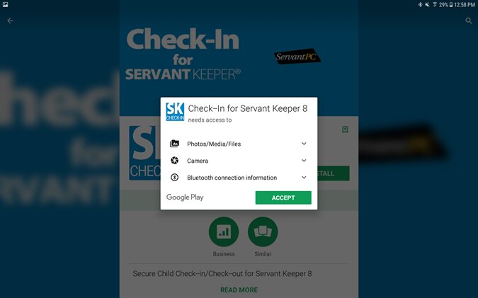 Check-In Mobile App Installation | Article