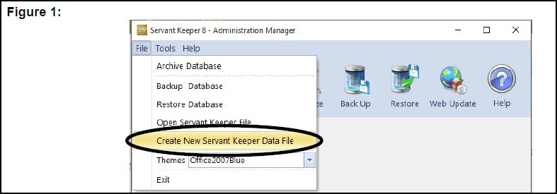 SK8 - Creating a New Database