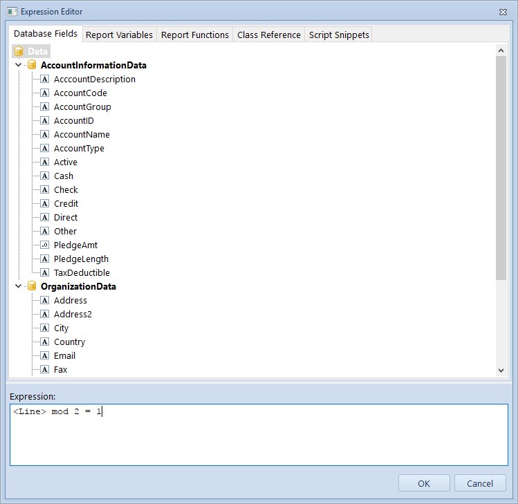 SK8 - Editing Reports Using the Report Editor