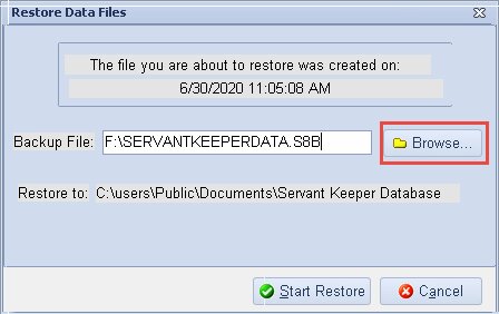 SK8 - Reinstalling Servant Keeper 8 Local to Update to 8.3.7