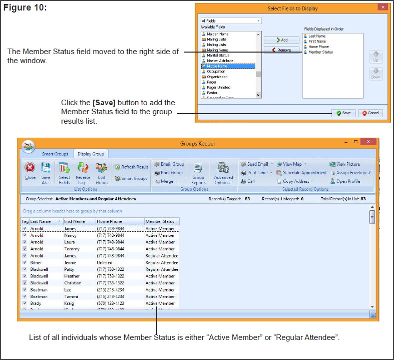 SK7 - Creating a Group of Active Members and Regular Attendees