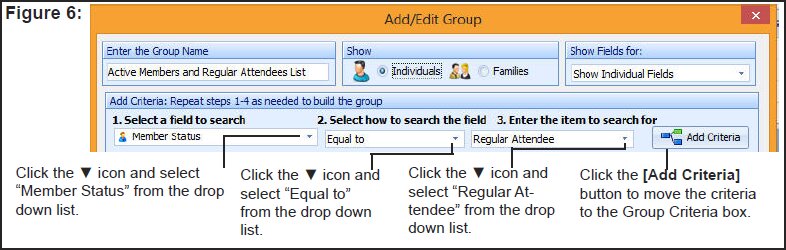 SK7 - Creating a Group of Active Members and Regular Attendees