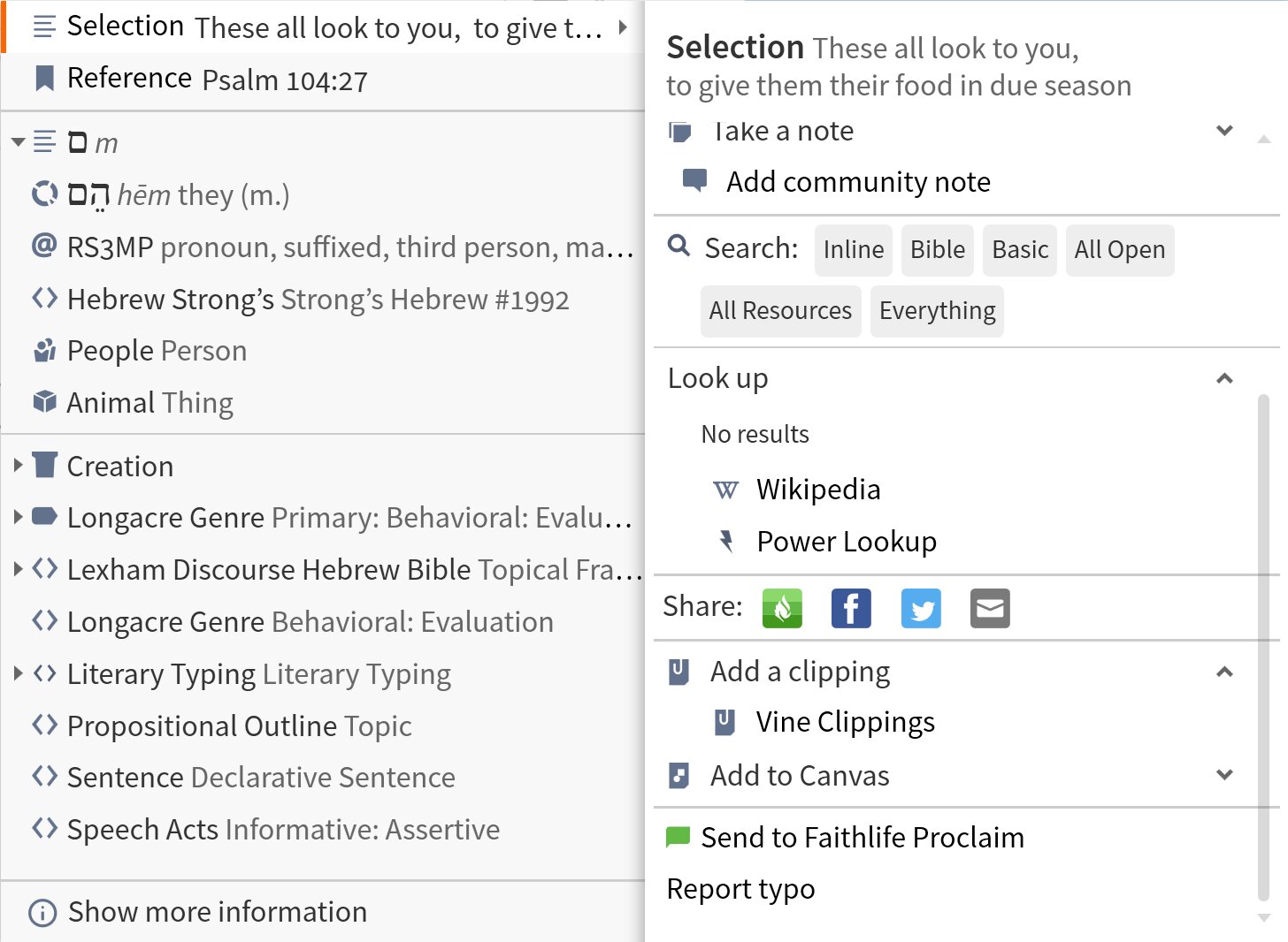 Create, Organize, and Export Clippings – Logos Help Center