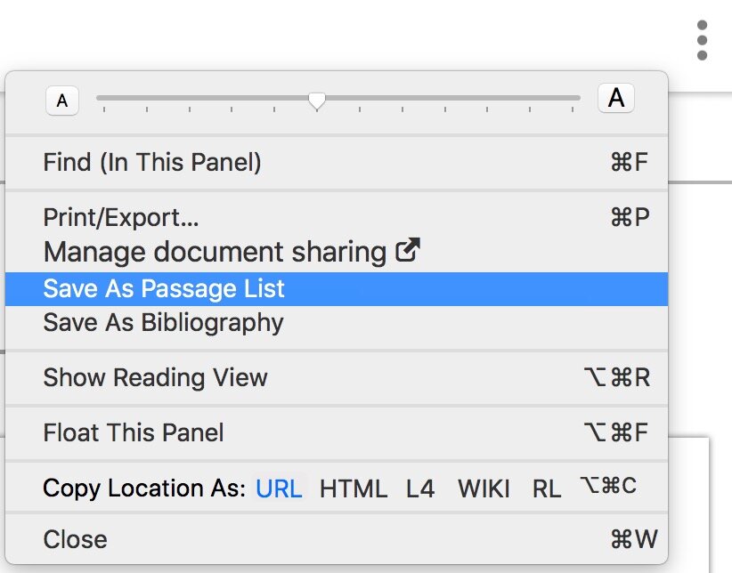 Create, Organize, and Export Clippings – Logos Help Center