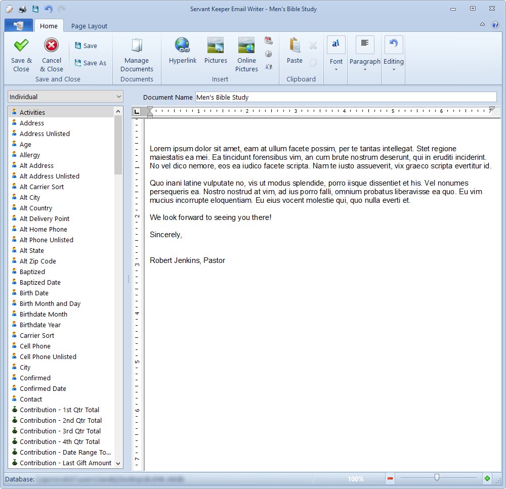 Crear una Plantilla de Email Writer