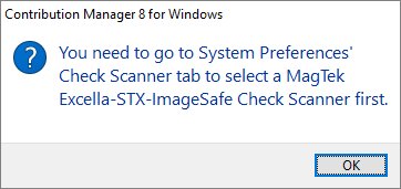 SK8 - Installing your MagTek ImageSafe/Excella Check Scanner