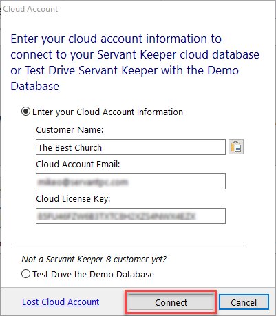 SK8 - Installing Servant Keeper 8 Cloud on a new Mac