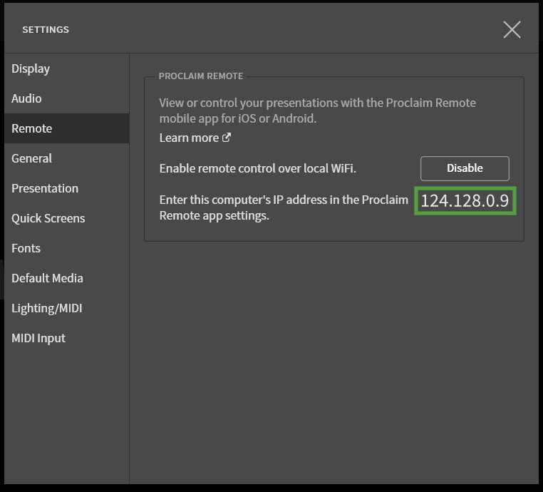 How Do I Install the Proclaim Remote? – Proclaim