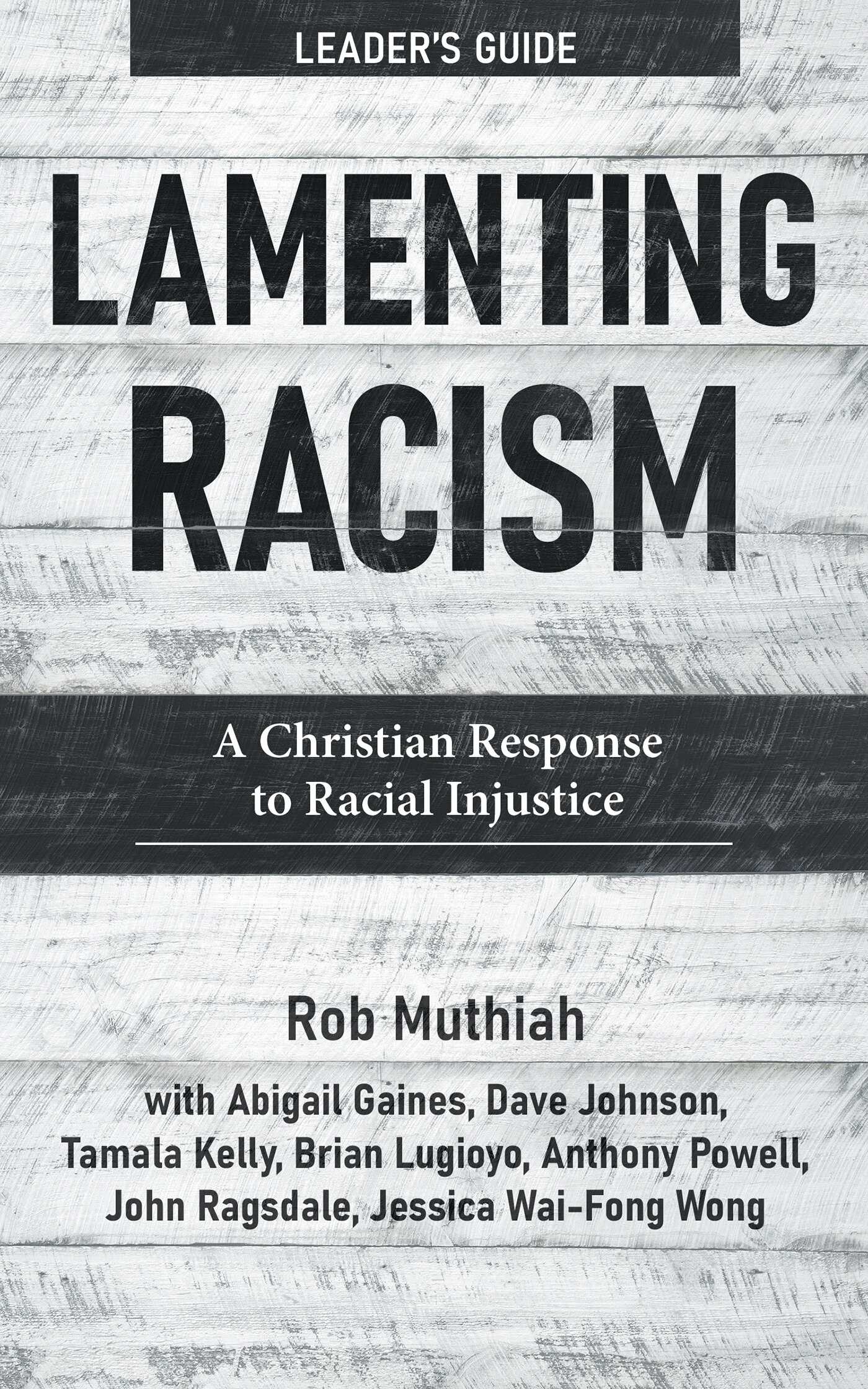 Lamenting Racism Leader's Guide: A Christian Response to Racial ...