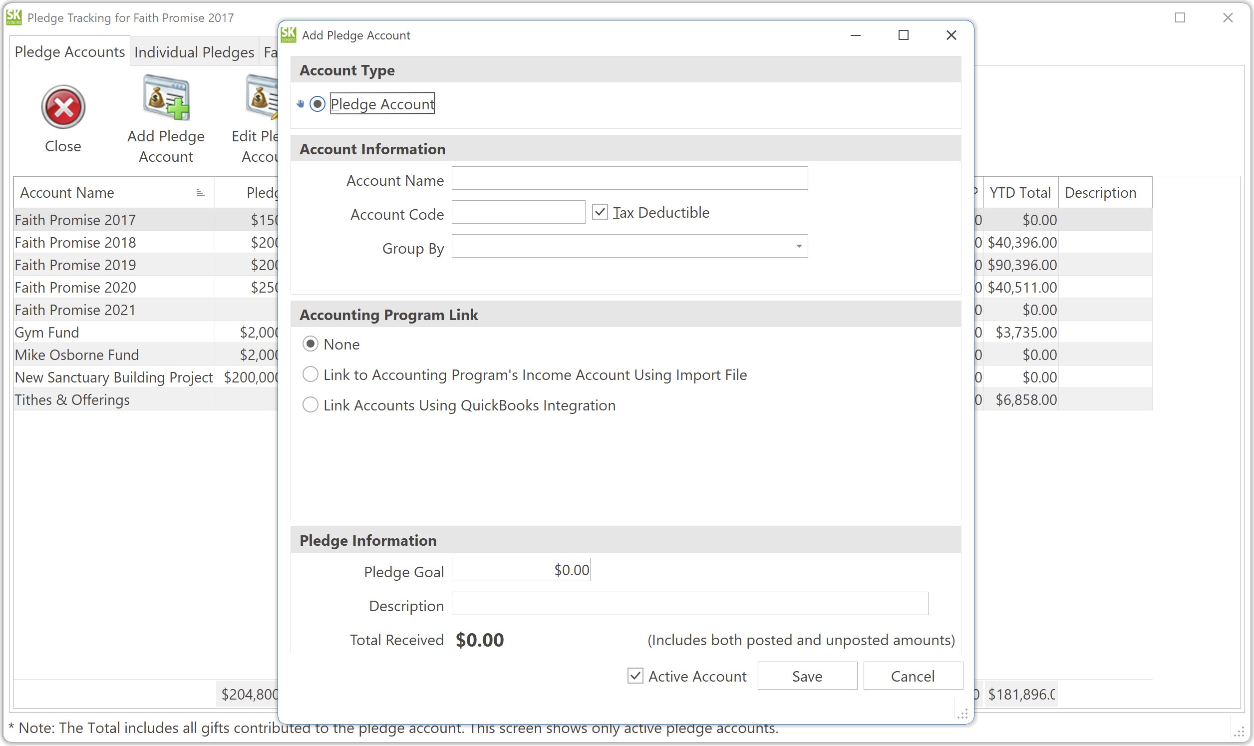 SK8 - Creating a Pledge Account and Adding Pledgers