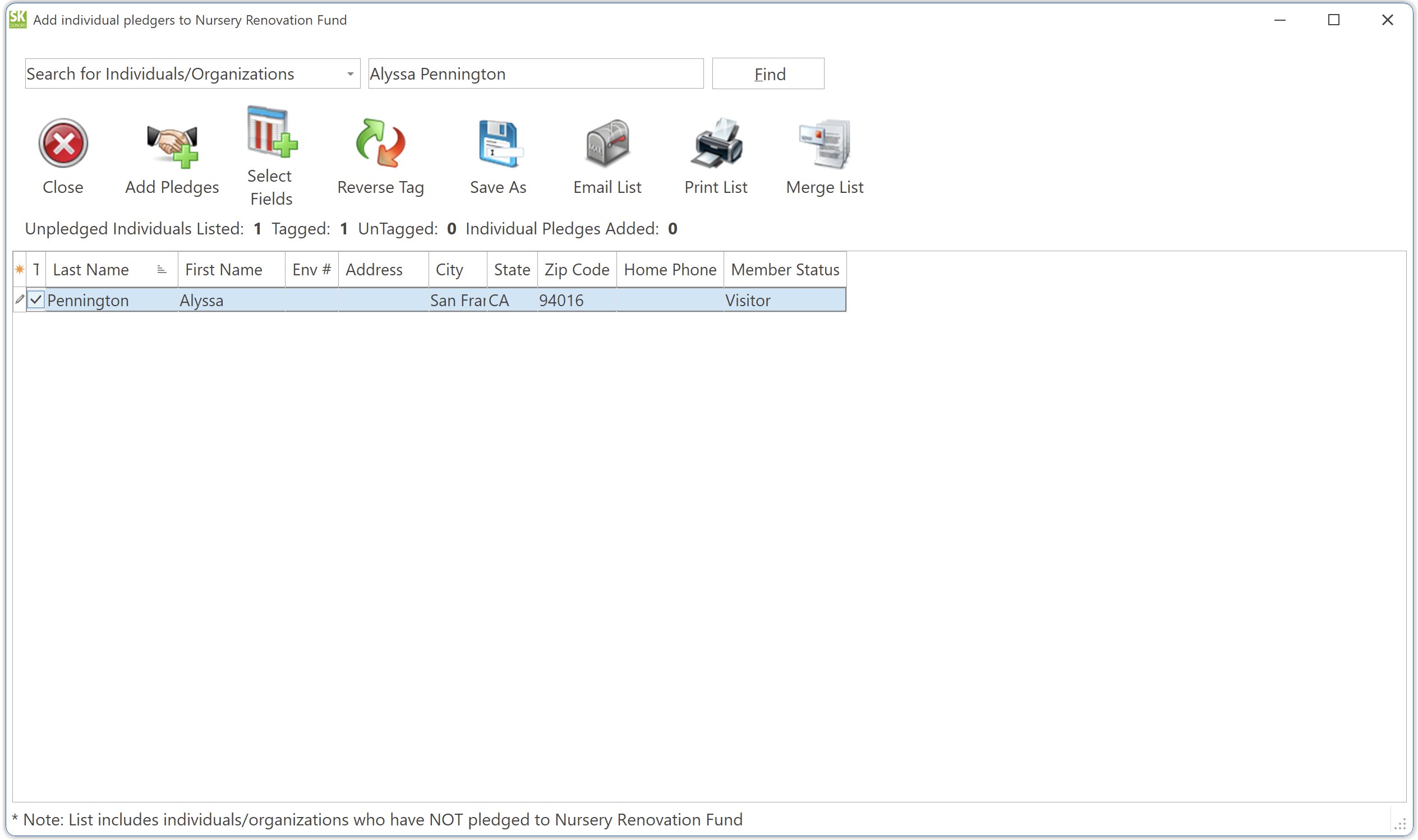SK8 - Creating a Pledge Account and Adding Pledgers