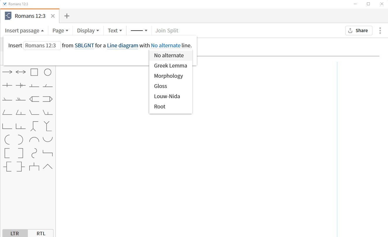 Sentence Diagram – Verbum Support