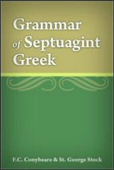 Grammar of Septuagint Greek: Grammar | Logos Bible Software