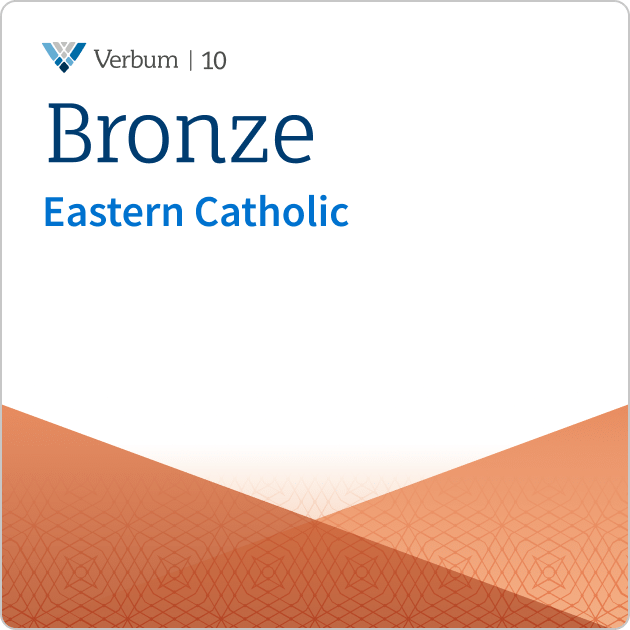 Verbum 10 Eastern Catholic Bronze | Logos Bible Software