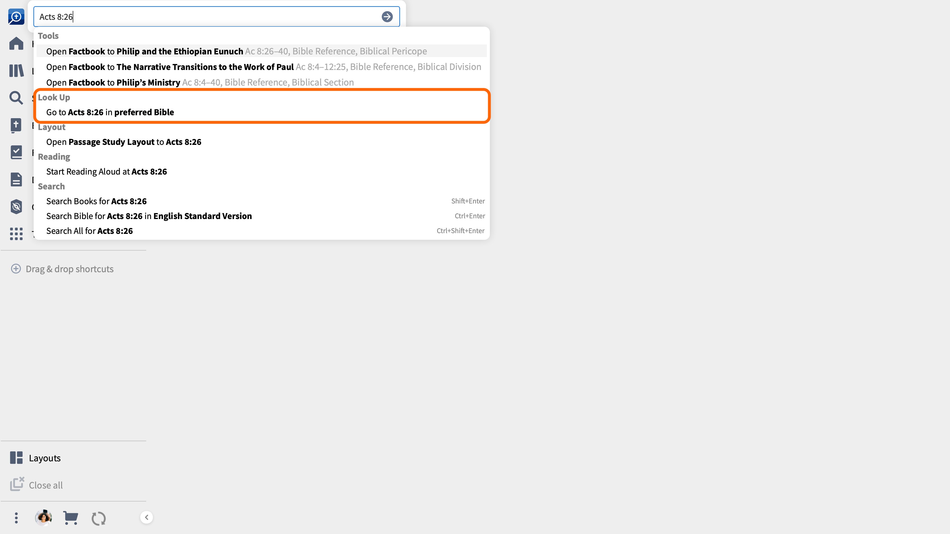 2. How to Read Your Bible in Logos – Logos Help Center