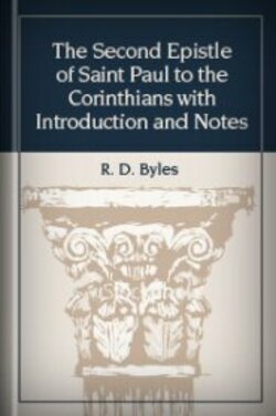 The Second Epistle of Saint Paul to the Corinthians with Introduction ...