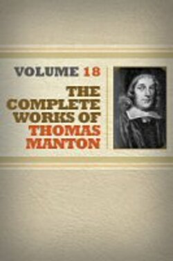 The Complete Works of Thomas Manton, vol. 18 - Faithlife.com
