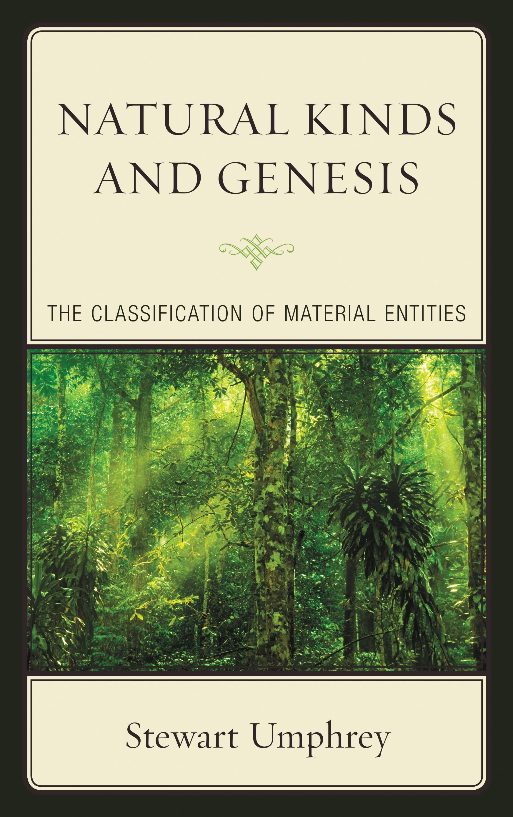Natural Kinds and Genesis: The Classification of Material Entities ...