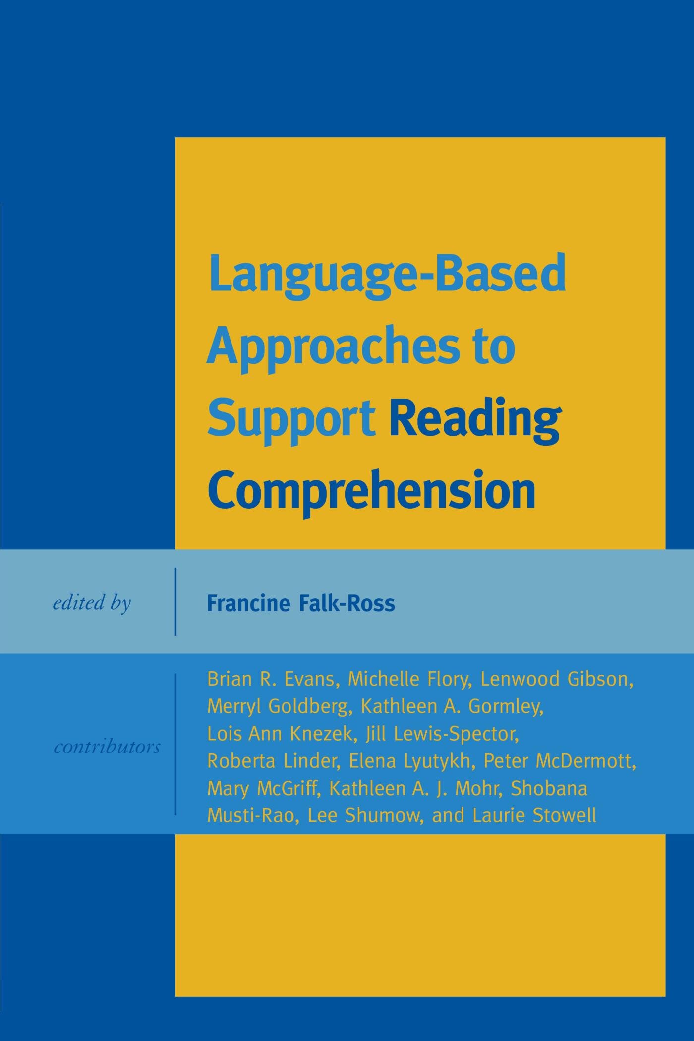 Language-Based Approaches to Support Reading Comprehension | Logos ...