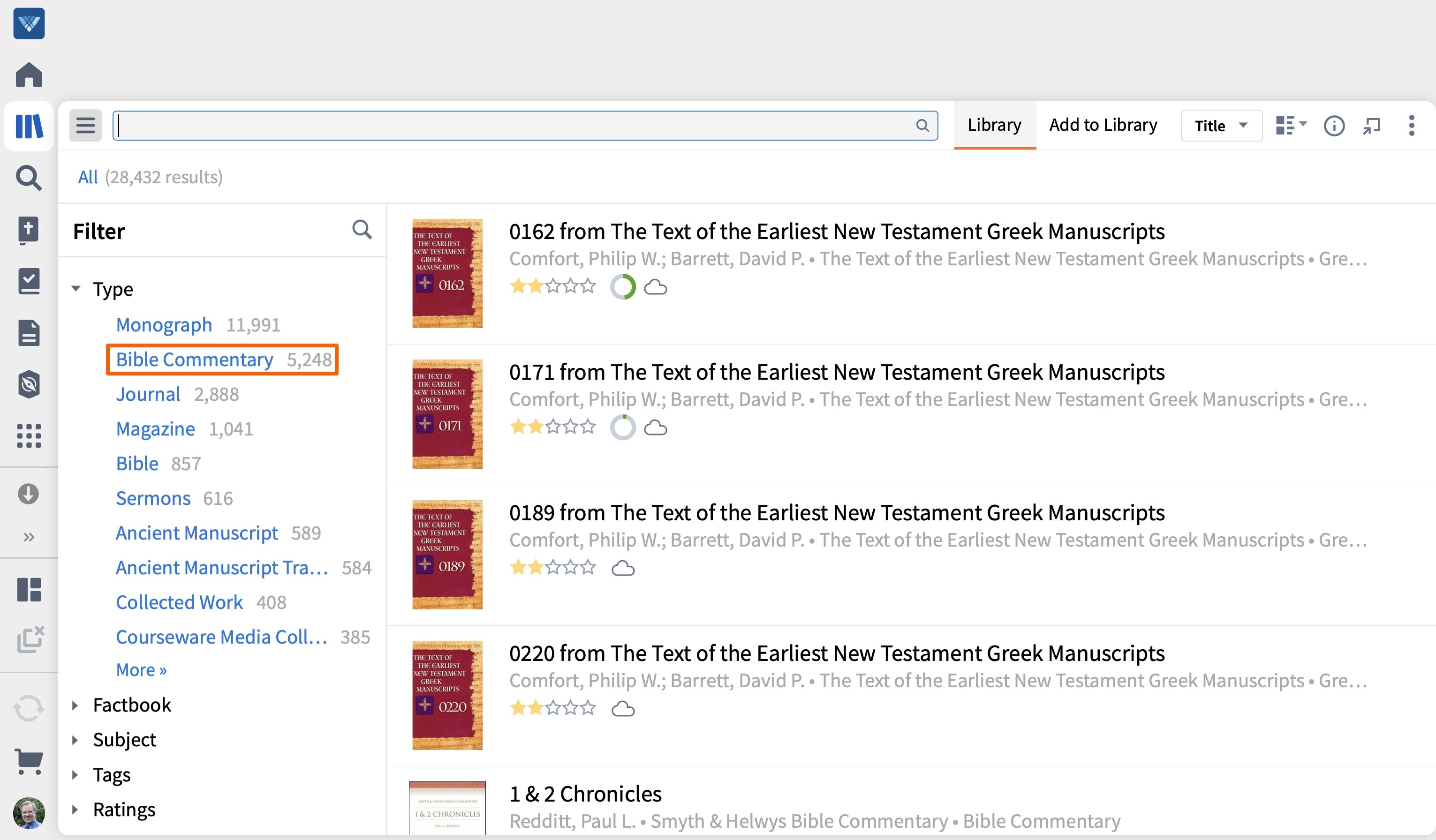How do I use commentaries in Verbum? – Verbum Support