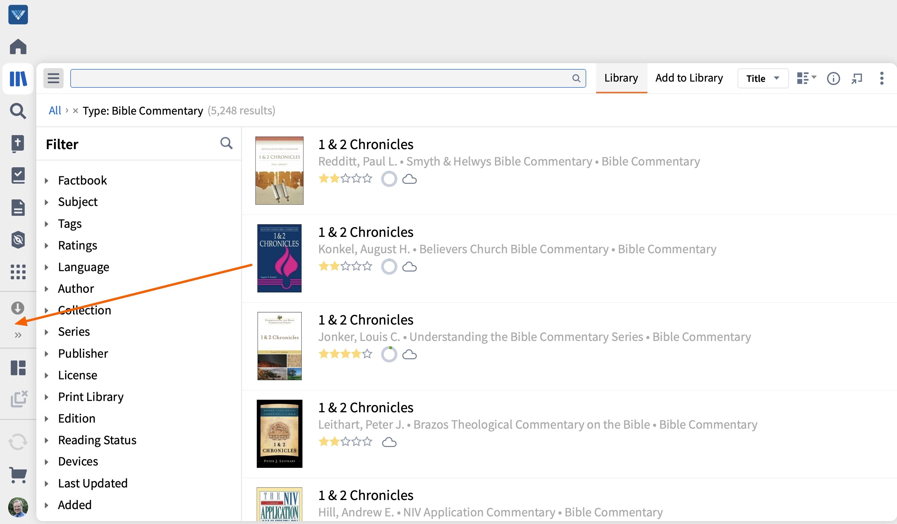 How do I use commentaries in Verbum? – Verbum Support