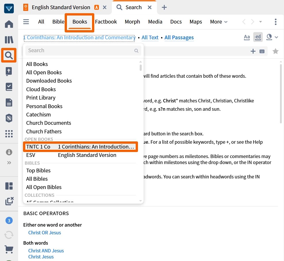 How do I use commentaries in Verbum? – Verbum Support