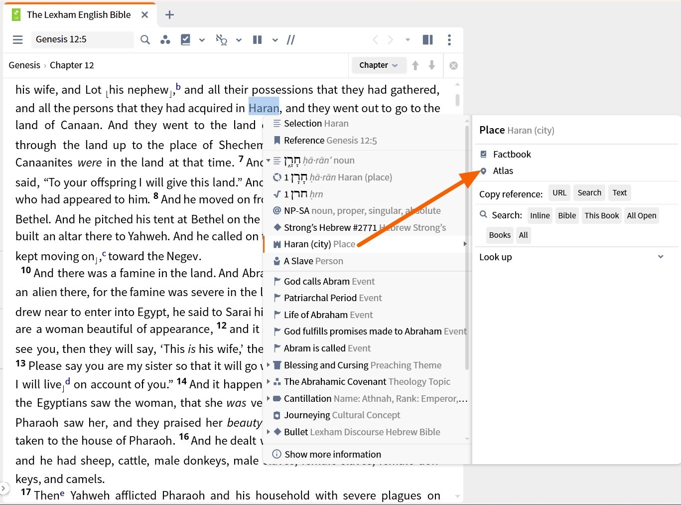 Using Maps – Verbum Support