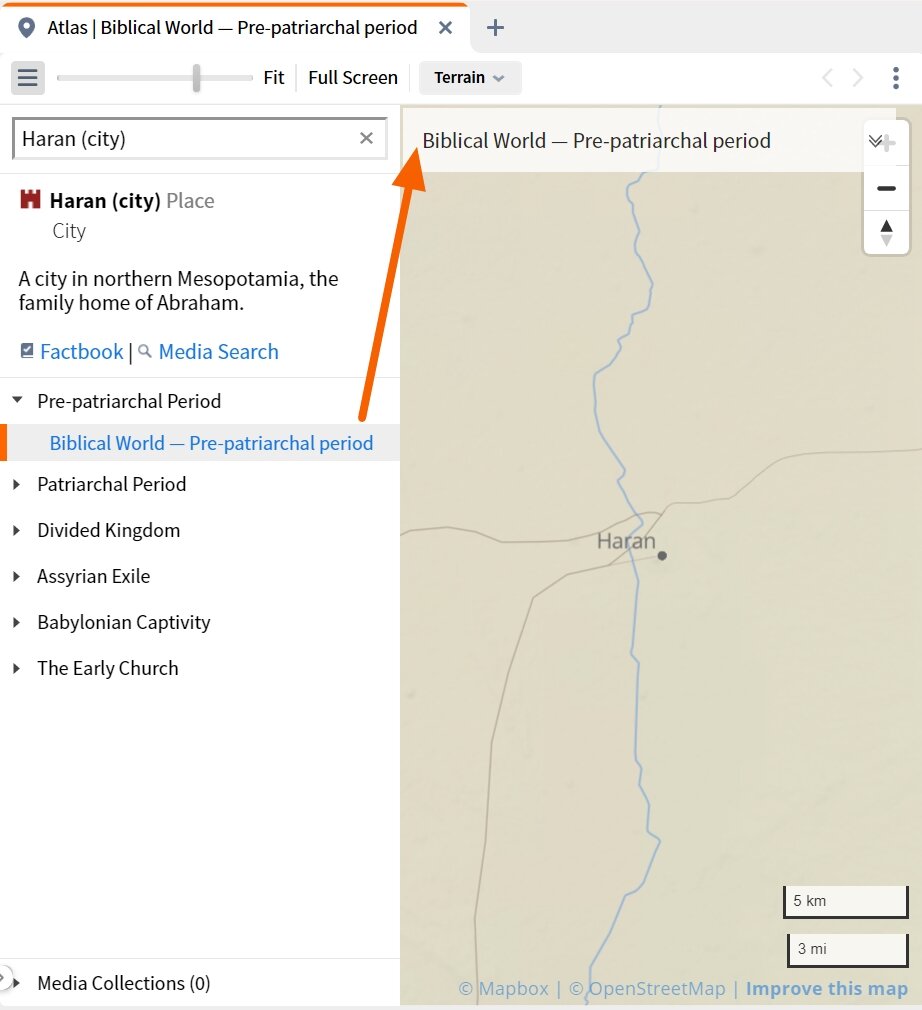 Using Maps – Verbum Support