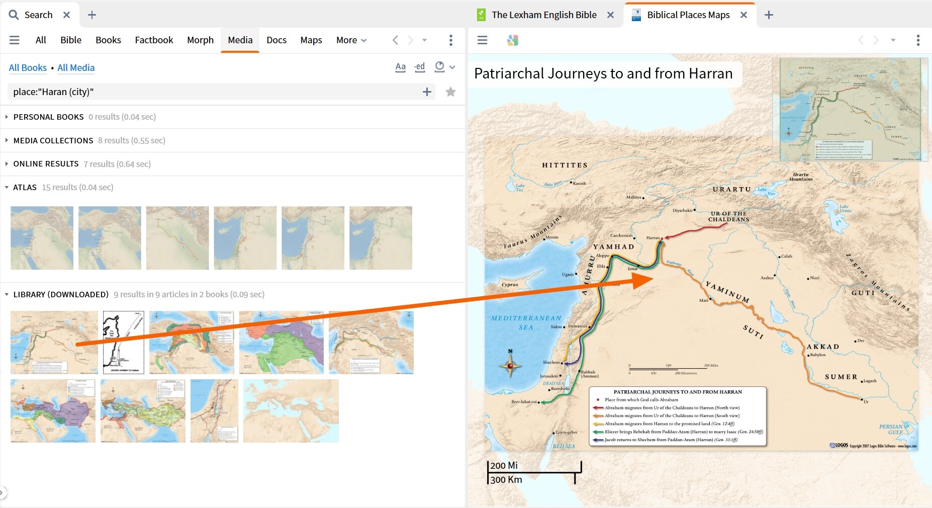 Using Maps – Verbum Support