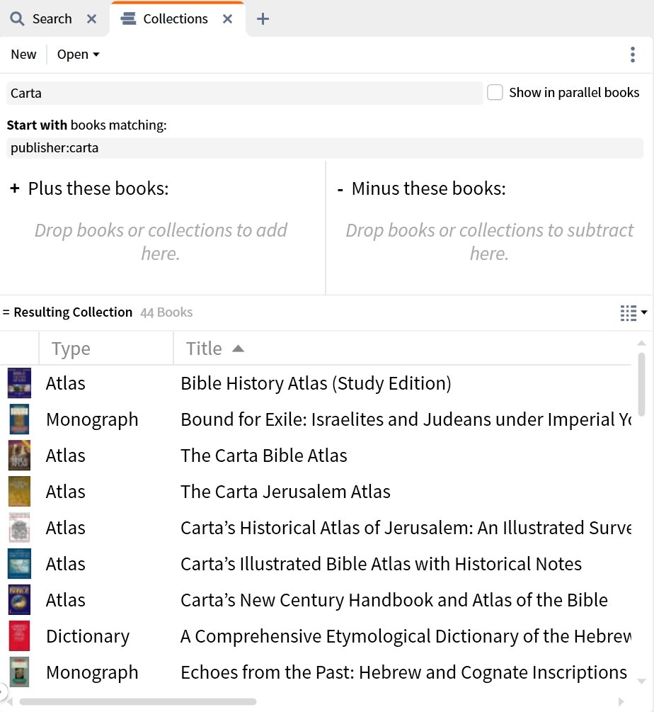 Using Maps – Verbum Support