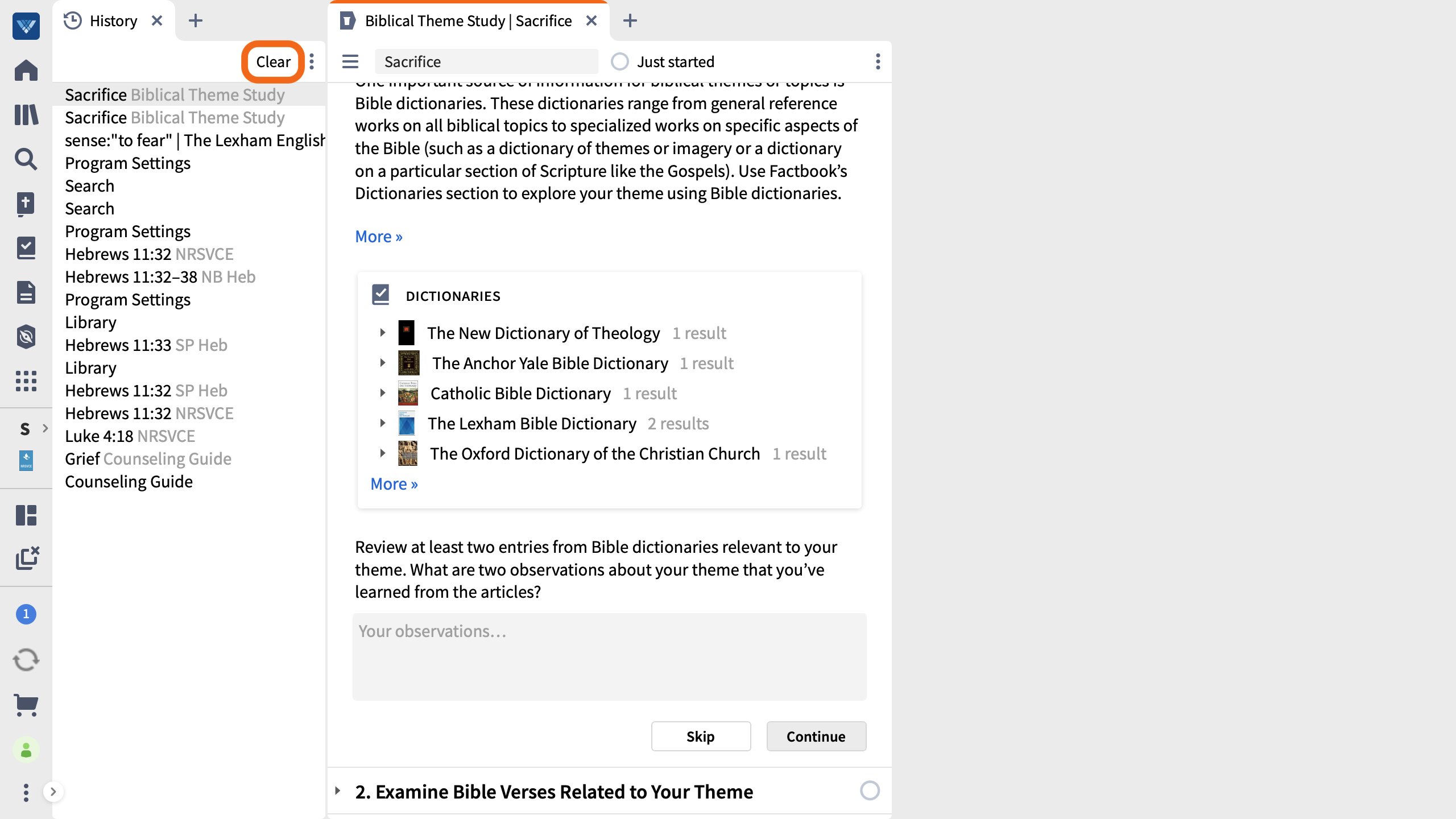 History – Verbum Support