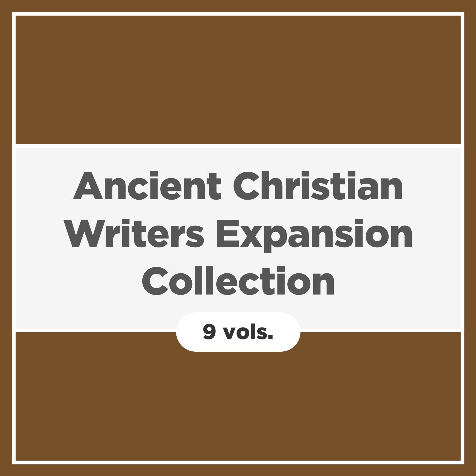 Ancient Christian Writers Expansion Collection | Logos Bible Software