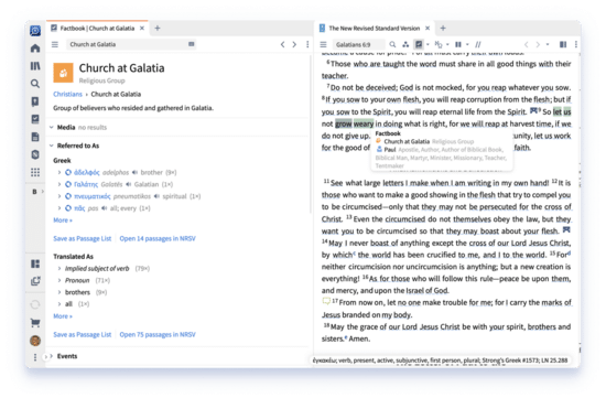 Logos Bible Study Platform