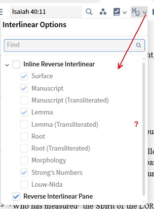 Problem?: v27 "Removed the scroll bar in the interlinear dropdown menu ...