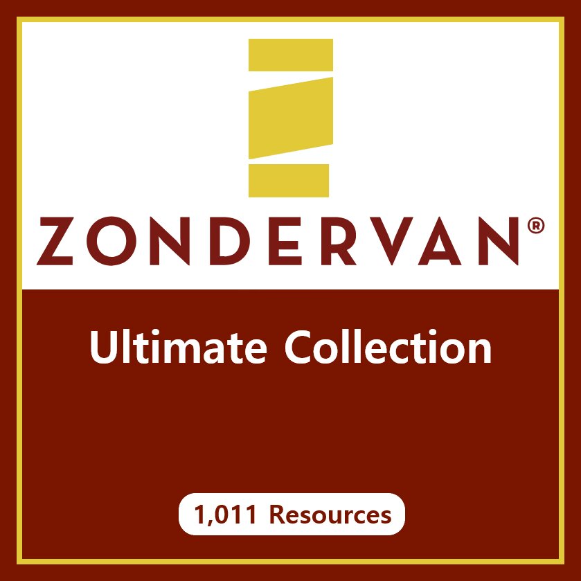Zondervan Ultimate Collection (1,011 Resources) | Logos Bible Software
